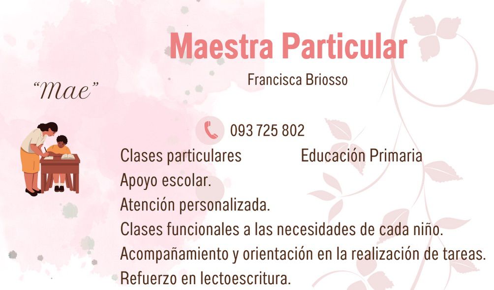 Maestra particular Piriápolis y balnearios: matemáticas, lenguas ...