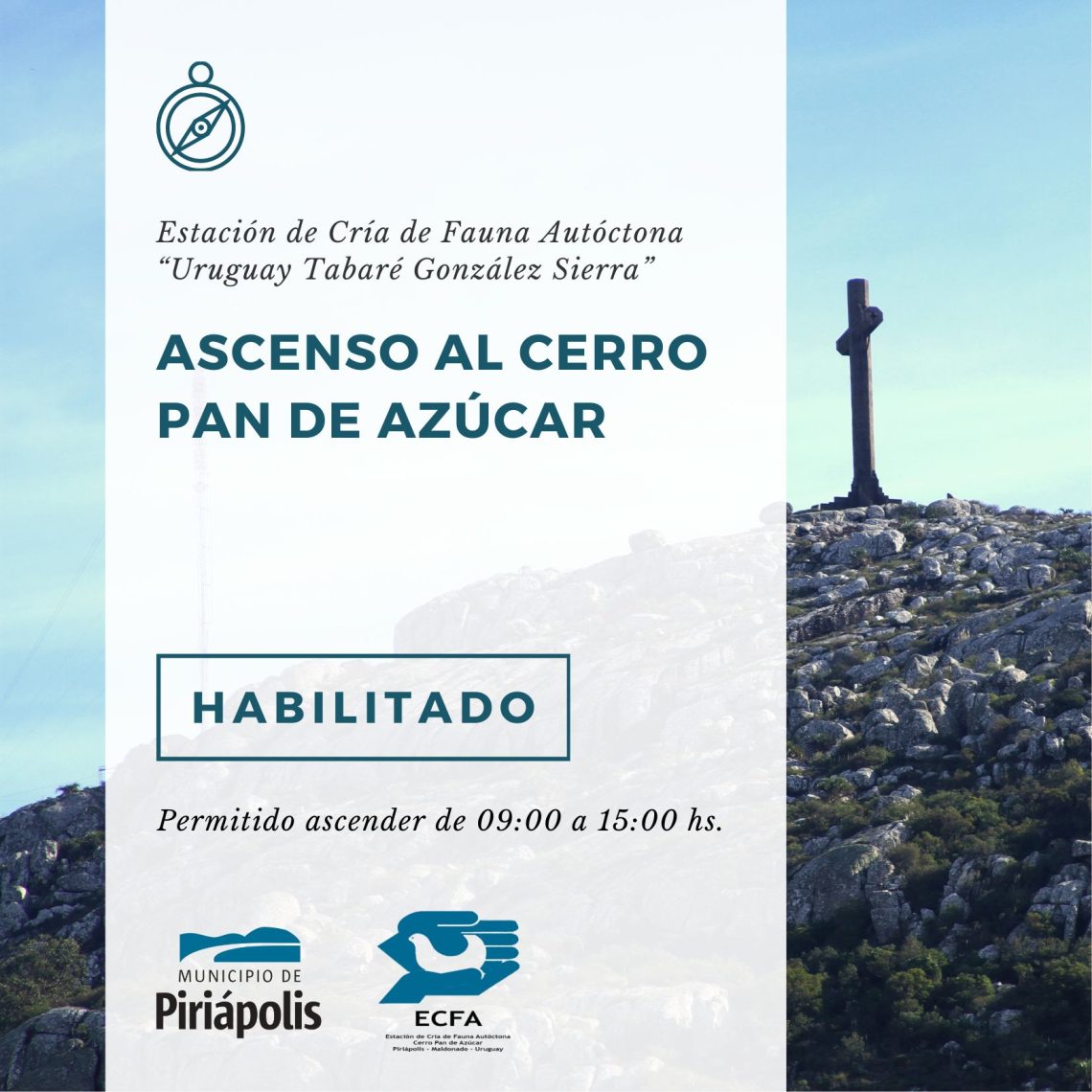 Ascenso al cerro Pan de Azúcar estará habilitado ese fin de semana ...