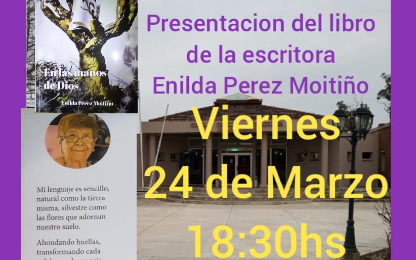 A los 94 años, Enilda Pérez Moitiño presenta su nuevo libro titulado ...