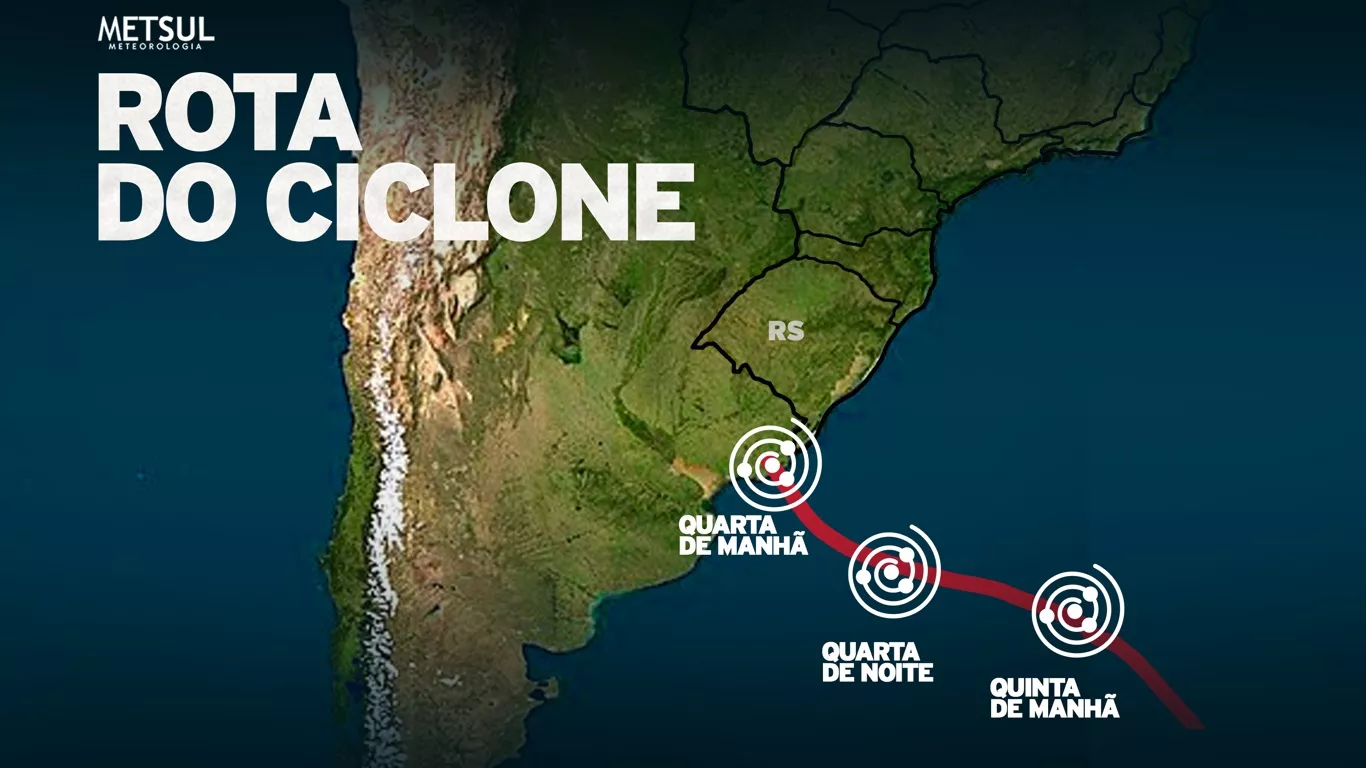 Se prevé la formación de un ciclón extratropical donde Maldonado ...