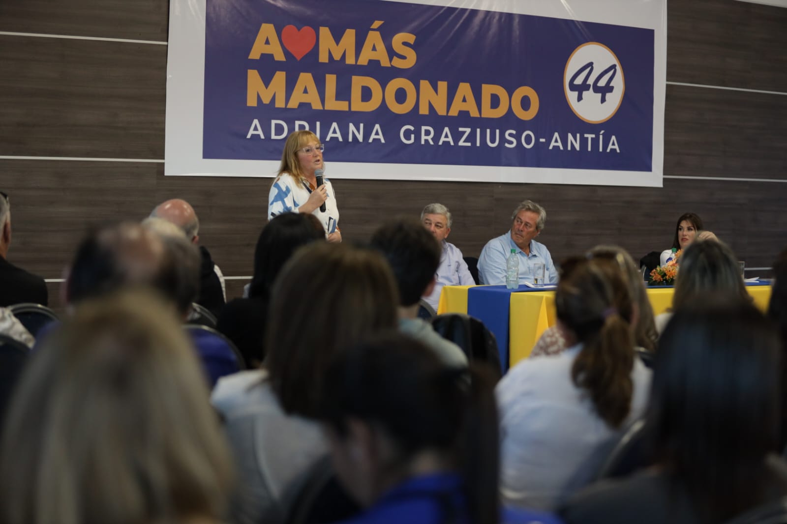 Galería de fotos: Adriana Graziuso lanzó su precandidatura a la ...