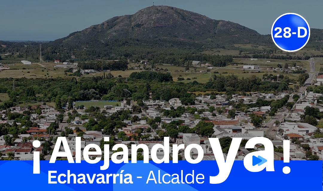 Alejandro Ya! Echavarría lanza campaña buscando la reelección como ...