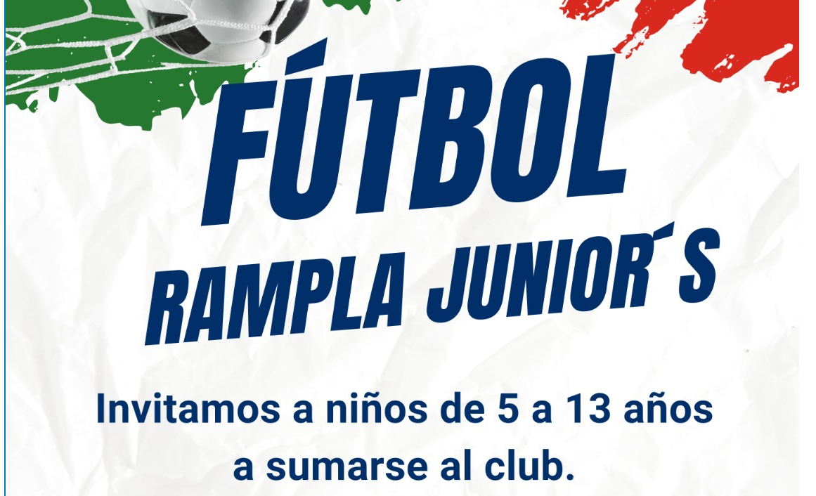 Rampla Jr. convoca a niños de 5 a 13 años para sumarse al plantel de ...