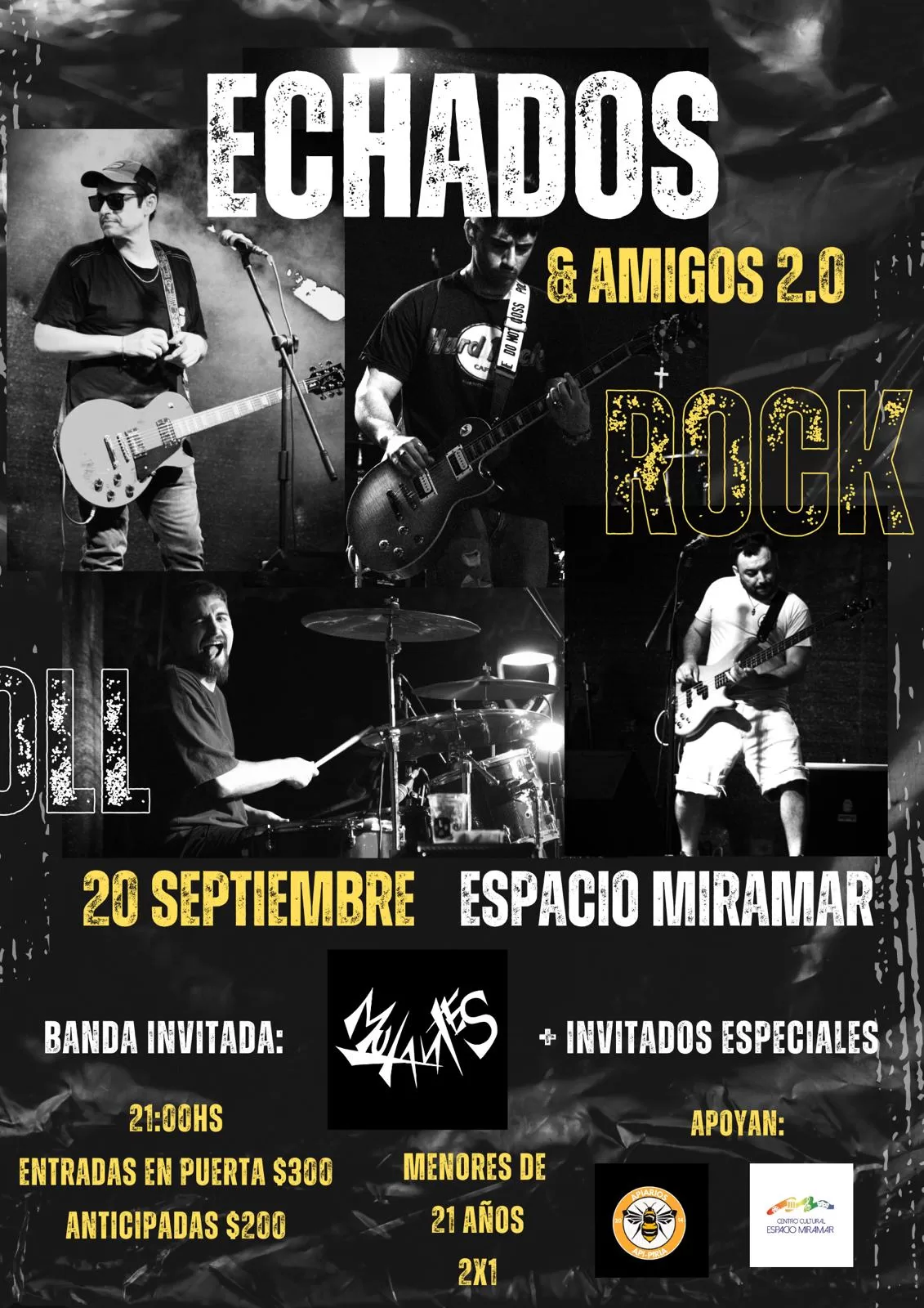 Echados celebra cinco años de música con un show especial en Piriápolis ...