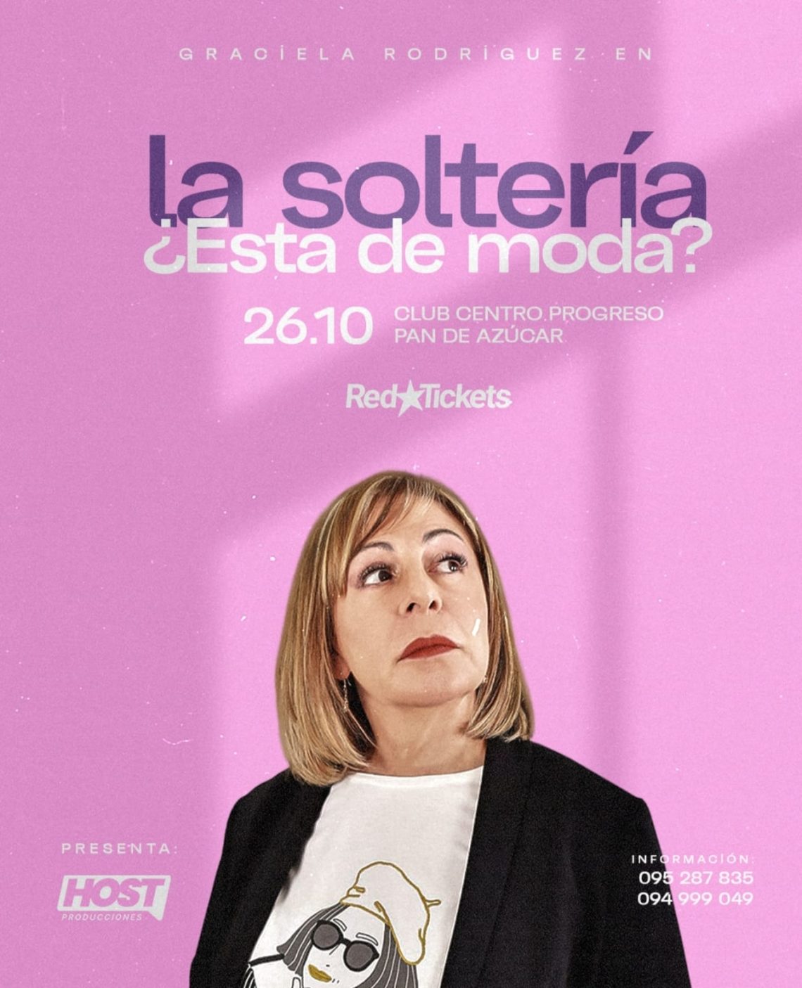 Graciela Rodríguez presenta en Pan de Azúcar su nuevo espectáculo: “La ...